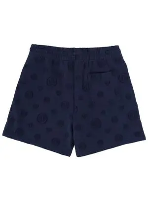 Casablanca Shorts With Logo - Blue