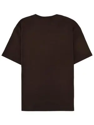 LEMAIRE T-shirt Con Taschino - Brown