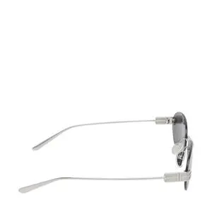 Balenciaga Gossip Oval Sunglasses - Silver