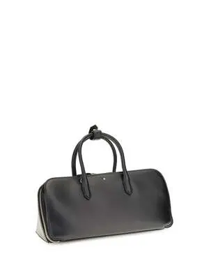 Alaïa Small Delta Nubuck Handbag - Black