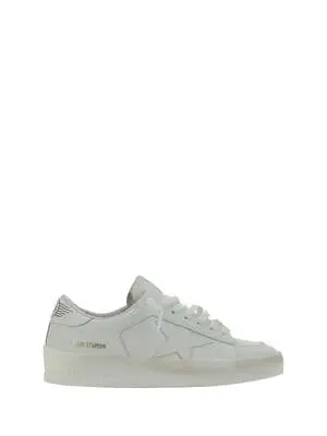 GOLDEN GOOSE Stardan Leather Sneakers - White
