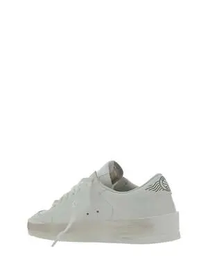 GOLDEN GOOSE Stardan Leather Sneakers - White
