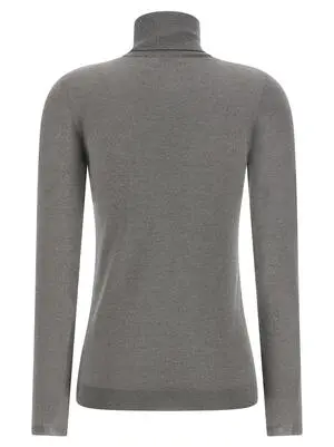 Brunello Cucinelli Sparkling' Turtleneck Sweater - Gray