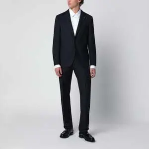Tagliatore Single-breasted Wool Suit - Blue