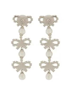 SELF-PORTRAIT Micro Bow Earrings