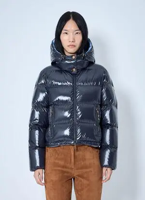 Moncler Moncler Women Niveole Quilted Jacket Blue