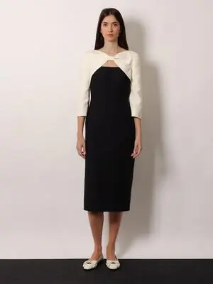 Valentino Garavani Crãªpe Midi Dress