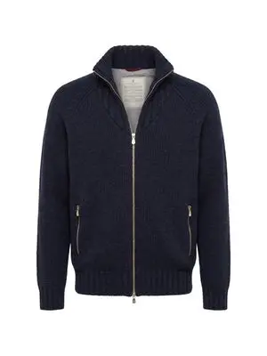 Brunello Cucinelli Cashmere Padded Blouson Jacket