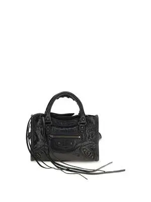 Balenciaga Le City Nano Handbag - Black