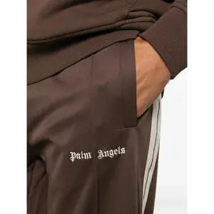 Palm Angels Trousers Track Pants - Brown