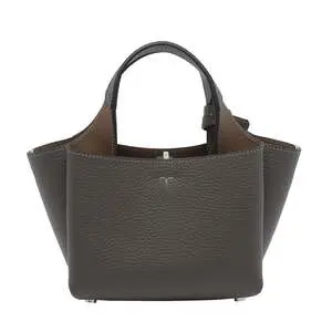 TOD'S Micro Leather Handbag With T Timeless Pendant