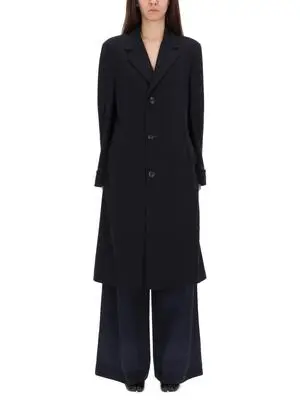 MAISON MARGIELA Wool Coat - Blue