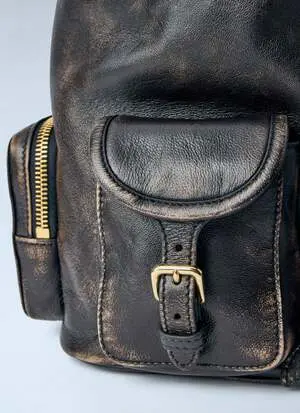 Miu Miu Leather Backpack
