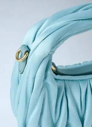 Miu Miu Wander Matelassé Satin Mini Bag