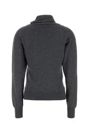 TOM FORD Dark Grey Cashmere Blend Sweater