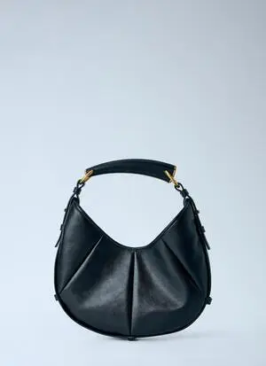 Saint Laurent Small Mombasa Shoulder Bag - Black
