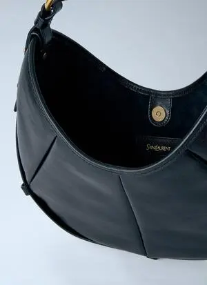 Saint Laurent Small Mombasa Shoulder Bag - Black