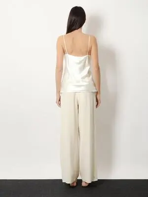 Max Mara Mxppalude Silk Trousers