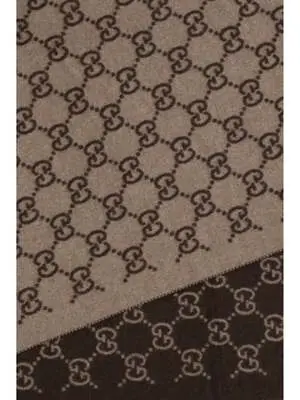 Gucci Gg Cashmere Scarf