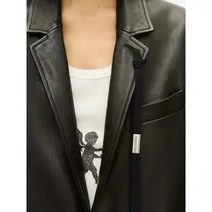 ANN DEMEULEMEESTER Coats Leather Coats