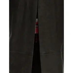 ANN DEMEULEMEESTER Leather Coat