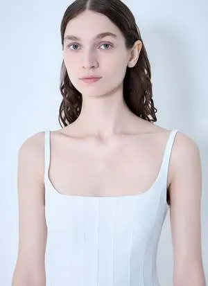 Jacquemus La Robe Agave Midi Dress