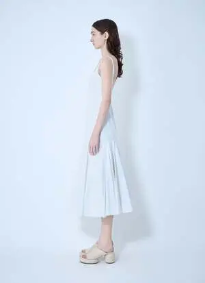 Jacquemus La Robe Agave Midi Dress - White