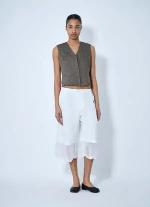 Our Legacy V-neck Sleeveless Waistcoat - Brown
