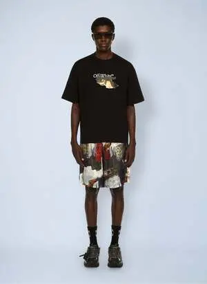 Off-White Paint Arrow Skate Logo T-shirt