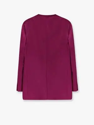Alberta Ferretti Satin Blazer