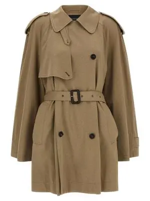 Balenciaga Cotton Trench Coat