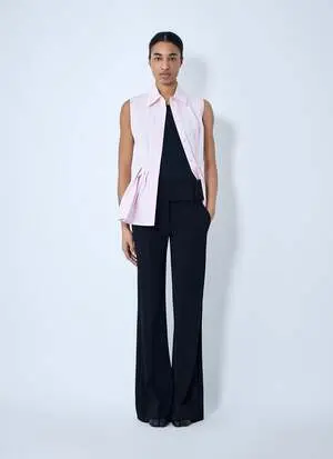 Sportmax High-waisted Flared Trousers