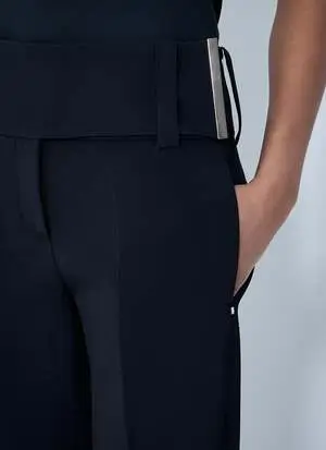 Sportmax High-waisted Flared Trousers