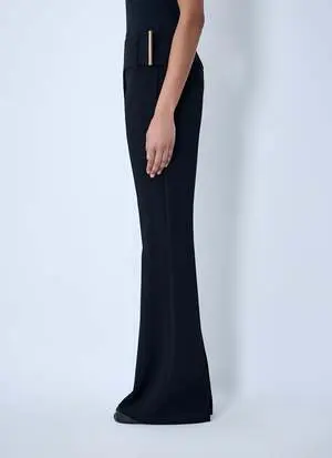 Sportmax High-waisted Flared Trousers