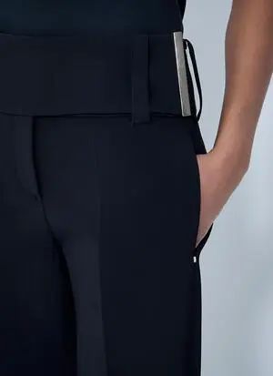 Sportmax High-waisted Flared Trousers
