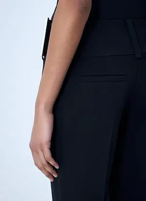 Sportmax High-waisted Flared Trousers
