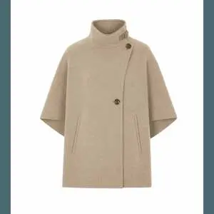 Max Mara Cashmere Cape - Cream