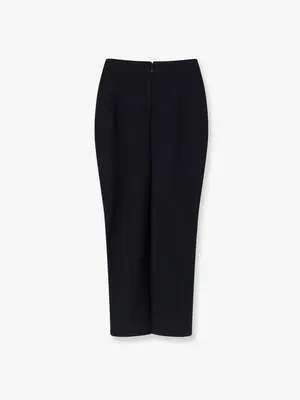 Givenchy Draped Midi Skirt - Black