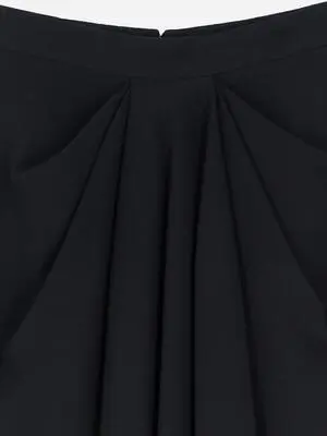 Givenchy Draped Midi Skirt - Black