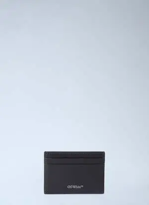 Off-White Heritage Card Holder - Black