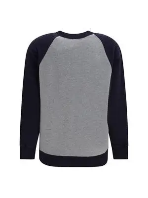 Miu Miu Bicolor Crewneck Sweatshirt