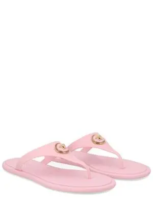 Versace Alia Thong Sandal - Pink
