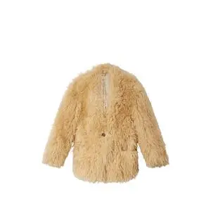 Isabel Marant Étoile Neutrals Coats Single Breasted Coats - Cream