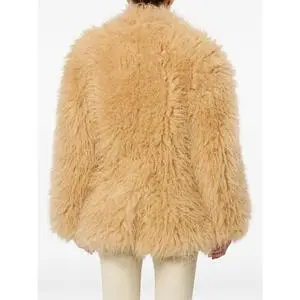 Isabel Marant Étoile Single-breasted Faux-fur Coat - Cream