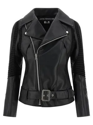 Junya Watanabe Knitted Insert Jacket - Black