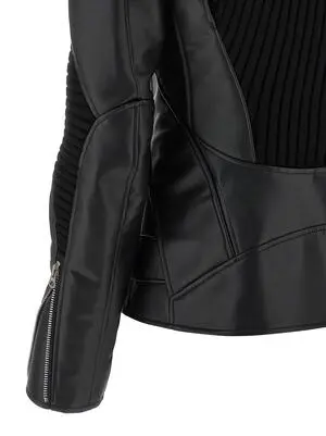 Junya Watanabe Knitted Insert Jacket