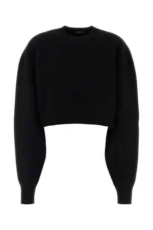 TOM FORD Wool Blend Oversize Sweater - Black