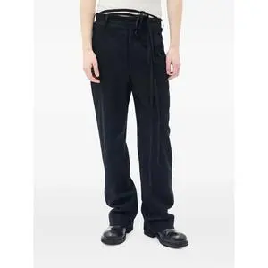 ANN DEMEULEMEESTER Tailored Wool Trousers