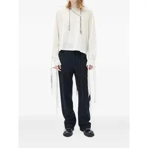 ANN DEMEULEMEESTER Tailored Wool Trousers