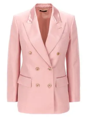 TOM FORD Double-breasted Blazer - Pink